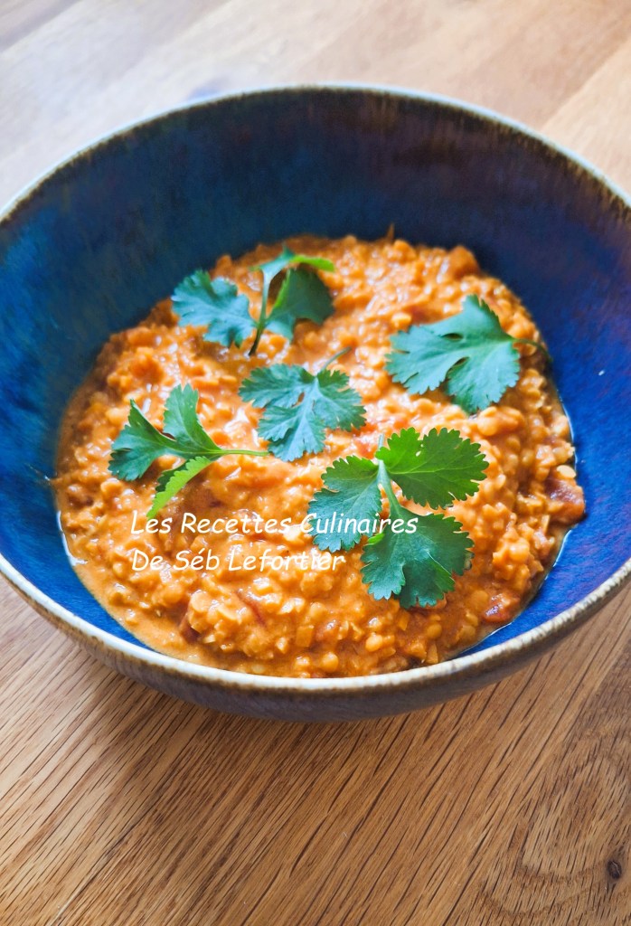 Dahl de lentilles corail, patate douce au curry. – Les Recettes ...
